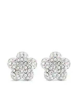 Marc Jacobs Daisy Stud Earrings - Silver