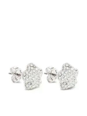Marc Jacobs Daisy Stud Earrings - Silver