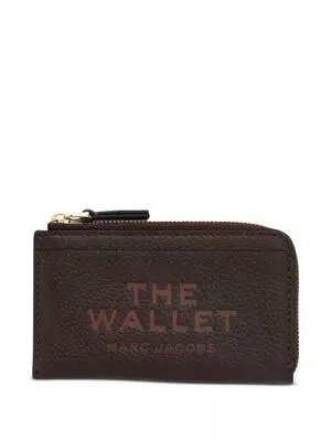 Marc Jacobs Top-zip Leather Wallet - Brown