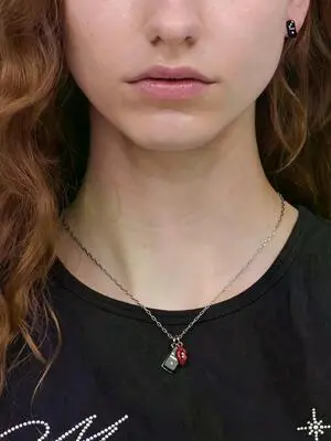 Marc Jacobs Lips-embellishment Necklace