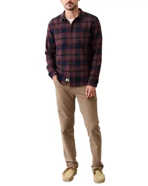 Marine Layer Pacifica Long Sleeve Stretch Shirt
