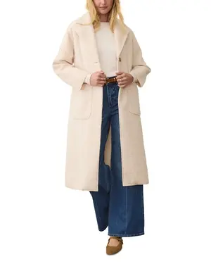 Marine Layer Oversized Sherpa Topcoat