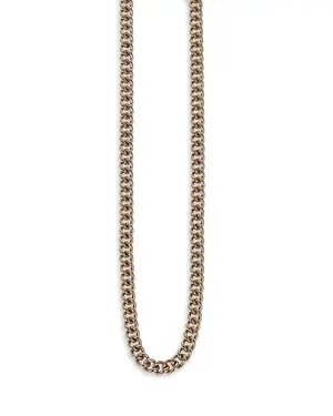 KING BABY STUDIO 10k Yellow Fine Curb Link Necklace - Gold