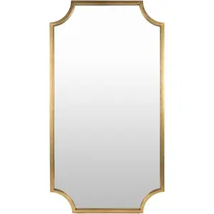 SURYA Joslyn Full Length Mirror - Gold/silver
