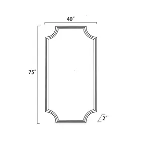SURYA Joslyn Full Length Mirror