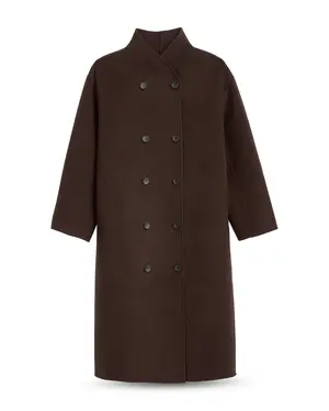 ALEX MILL Wool-blend Long Coat