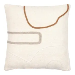 LIVABLISS Surya Philip Decorative Pillow - Cream