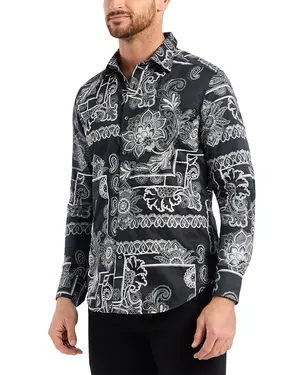 Robert Graham Arden Long Sleeve Woven Shirt