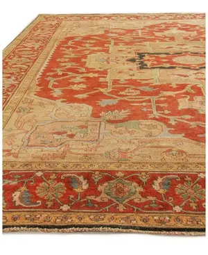 EXQUISITE RUGS Antique Weave Serapi 8144 Area Rug 9'x12