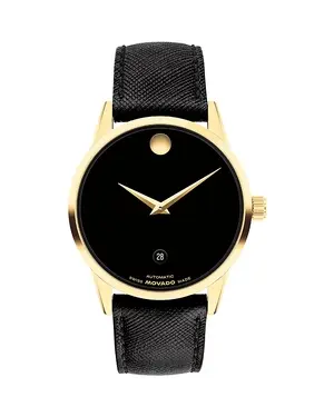 Movado Museum Classic 40mm Watch - Black/black