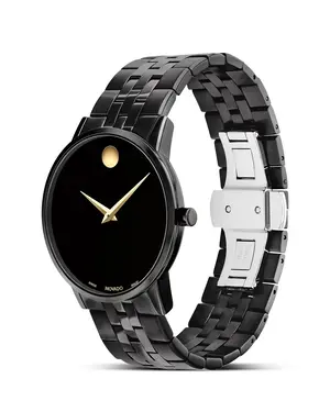 Movado Museum Classic 40mm Watch - Black