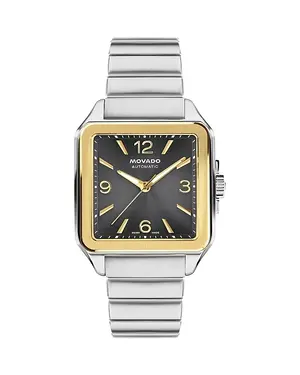 Movado Heritage Series 1917 35mm Watch - Gray/silver