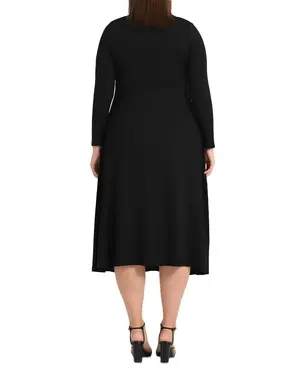 ESTELLE Equinox Long Sleeve Dress