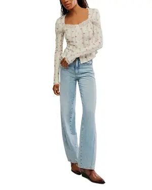 Free People Let's Party Cardigan Top