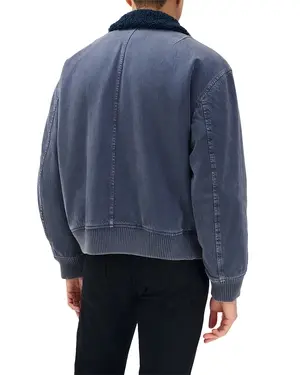 Rag & Bone Denim B15 Bomber Jacket - Graphite