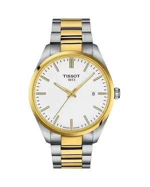 TISSOT Pr 100 Watch, 40mm - White/two Tone