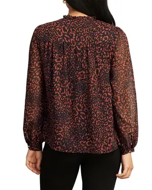HOBBS LONDON Carolina Ruffled Neck Blouse
