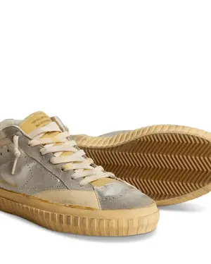 GOLDEN GOOSE Mid Star Laminated Sneakers