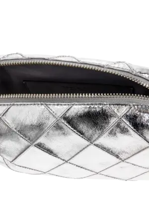 Tory Burch Fleming Shoulder Bag - Silver