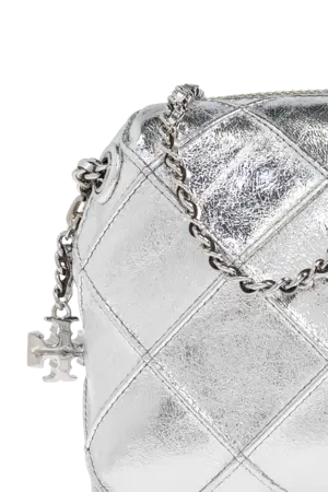 Tory Burch Fleming Shoulder Bag - Silver