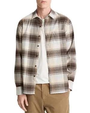 Vince Missoula Printed Button Front Shirt