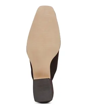Steve Madden Dessa Mule Pumps - Brown Suede