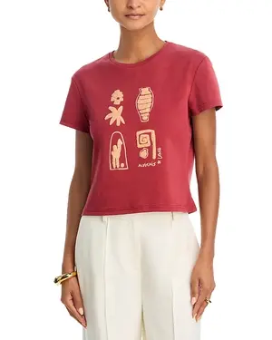ALEMAIS Chenille Fitted Tee