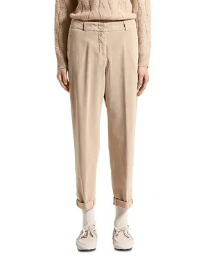 Elastic Waistband Trousers for Women