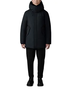 Mackage Sullivan 2-in-1 Down Coat With Removable Bib - Black