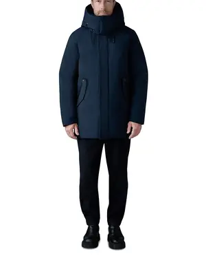 Mackage Sullivan 2-in-1 Down Coat With Removable Bib - Navy
