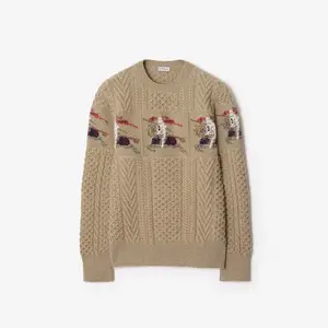 Burberry Crew Neck Sweaters For Men