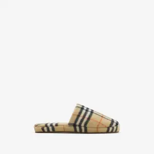 Burberry Checked Flats For Women