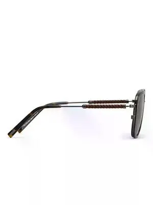 TOD'S Square Frame Sunglasses - Brown