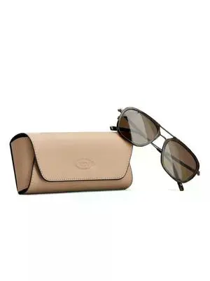 TOD'S Square Frame Sunglasses - Brown
