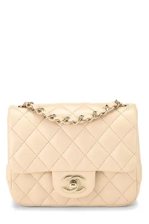 Chanel Lambskin Square Flap