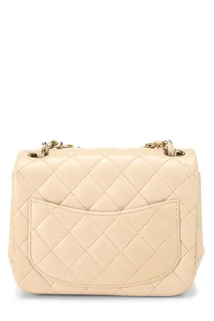 Chanel Lambskin Square Flap
