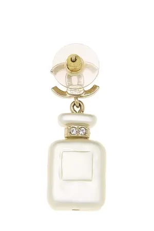 Chanel N°5 Perfume Dangle Earrings