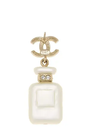 Chanel N°5 Perfume Dangle Earrings