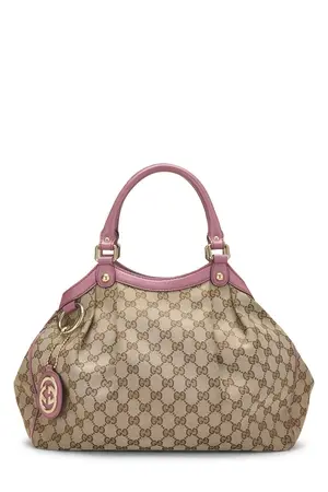 Gucci Original Gg Sukey Tote - Pink
