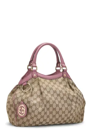 Gucci Original Gg Sukey Tote - Pink