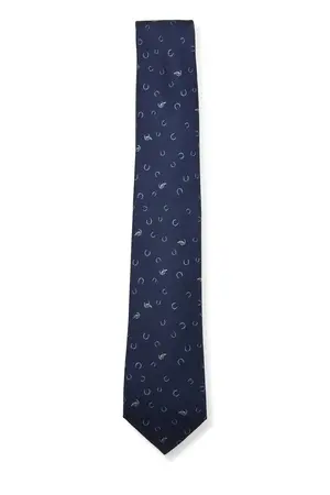 Hermès Neck Tie - Navy
