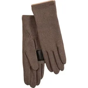 Echo Comfort Stretch Long Touch Gloves - Taupe