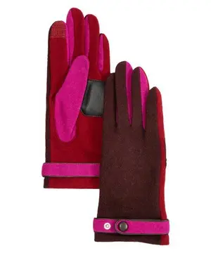 Echo Adjustable Belt Gloves - Winter Berry