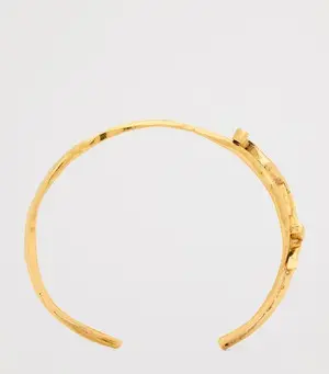 Saint Laurent Cassandre Monogram Bangle