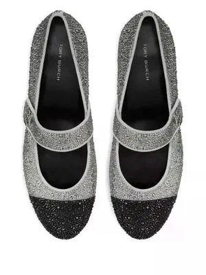 Tory Burch 25mm Crystal Mary Jane Pumps