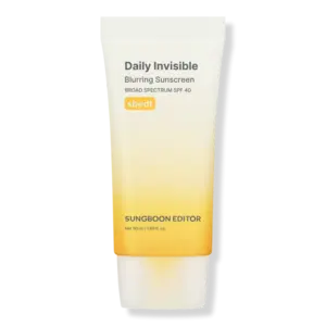 SUNGBOON EDITOR Daily Invisible Blurring Sunscreen Spf 40 - One-color