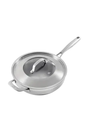 CUISINE::PRO® Id3® Ss 3.5 Qt. Sauté Pan With Lid - Silver