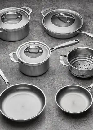 CUISINE::PRO® Id3® Ss 9-piece Cookset
