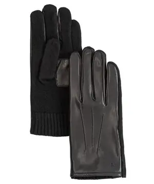 Echo Knit Combo Leather Glove