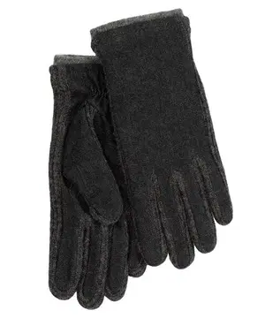 Echo Denim Combo Gloves - Black